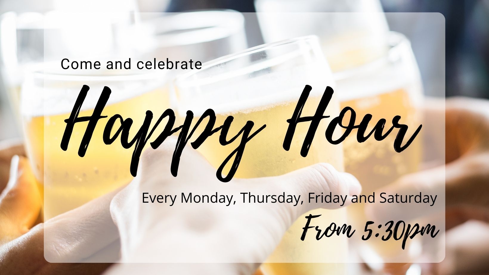 Happy Hour - Sylvania Bowling Club